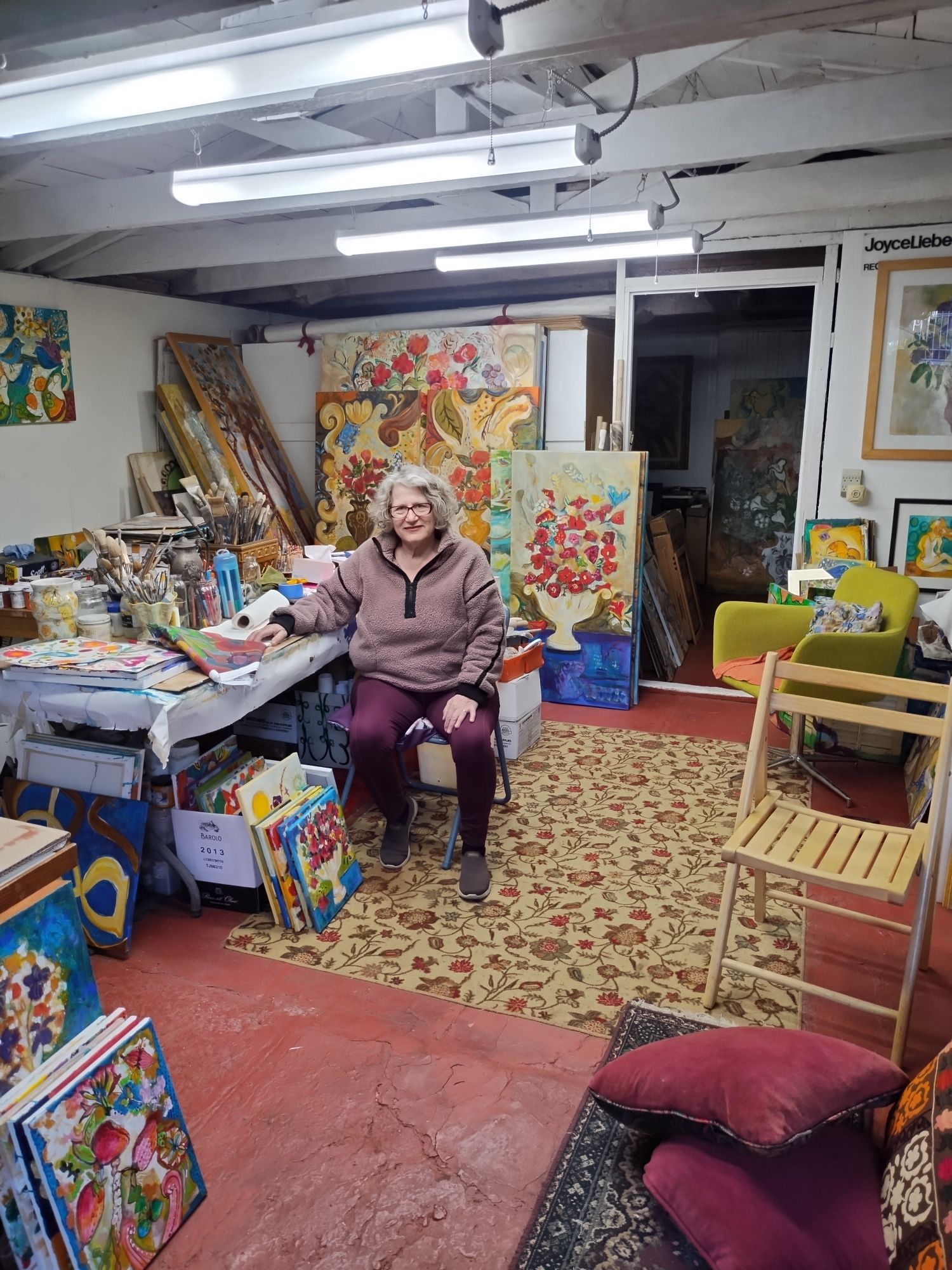 Studio Full of Color – Joyce Lieberman